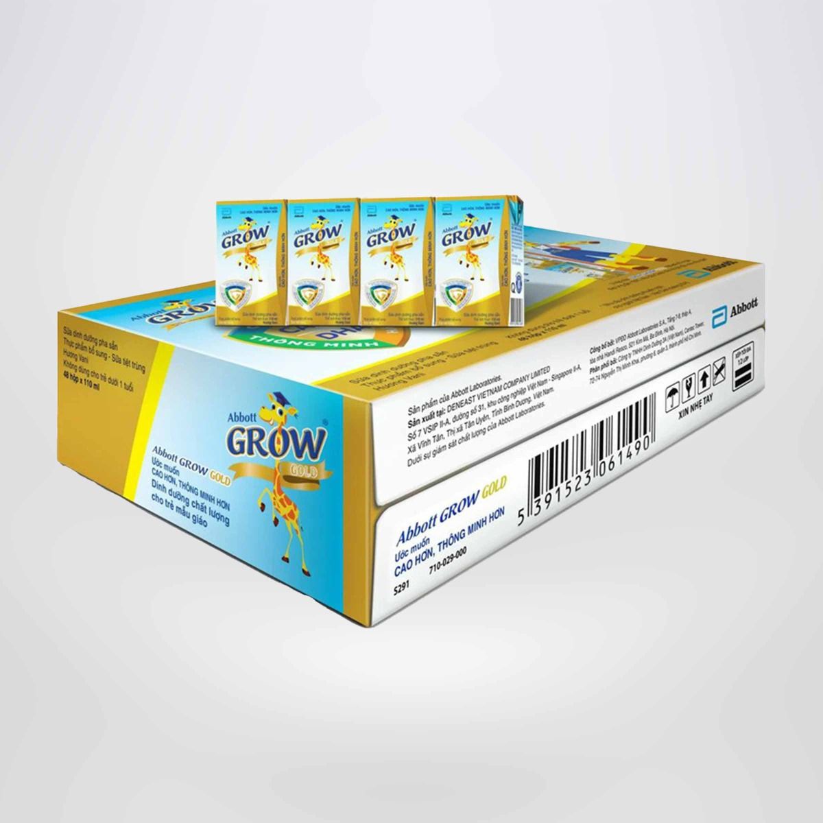 Mua Sản phẩm Thùng 48 Hộp Sữa Nước Abbott Grow Gold 110ml chỉ với giá 731,000đ - Cửa hàng Hello ...