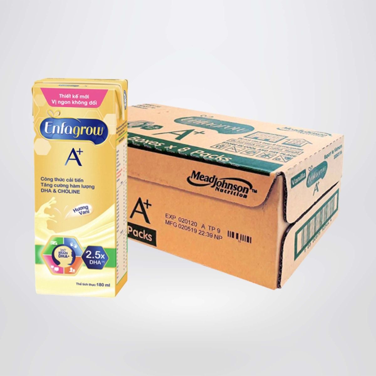 Mua Sản phẩm Thùng 24 Hộp Sữa Nước Enfagrow A+ 4 Vị Vani Cho Trẻ Trên 2 TuổI 180Ml chỉ với giá ...