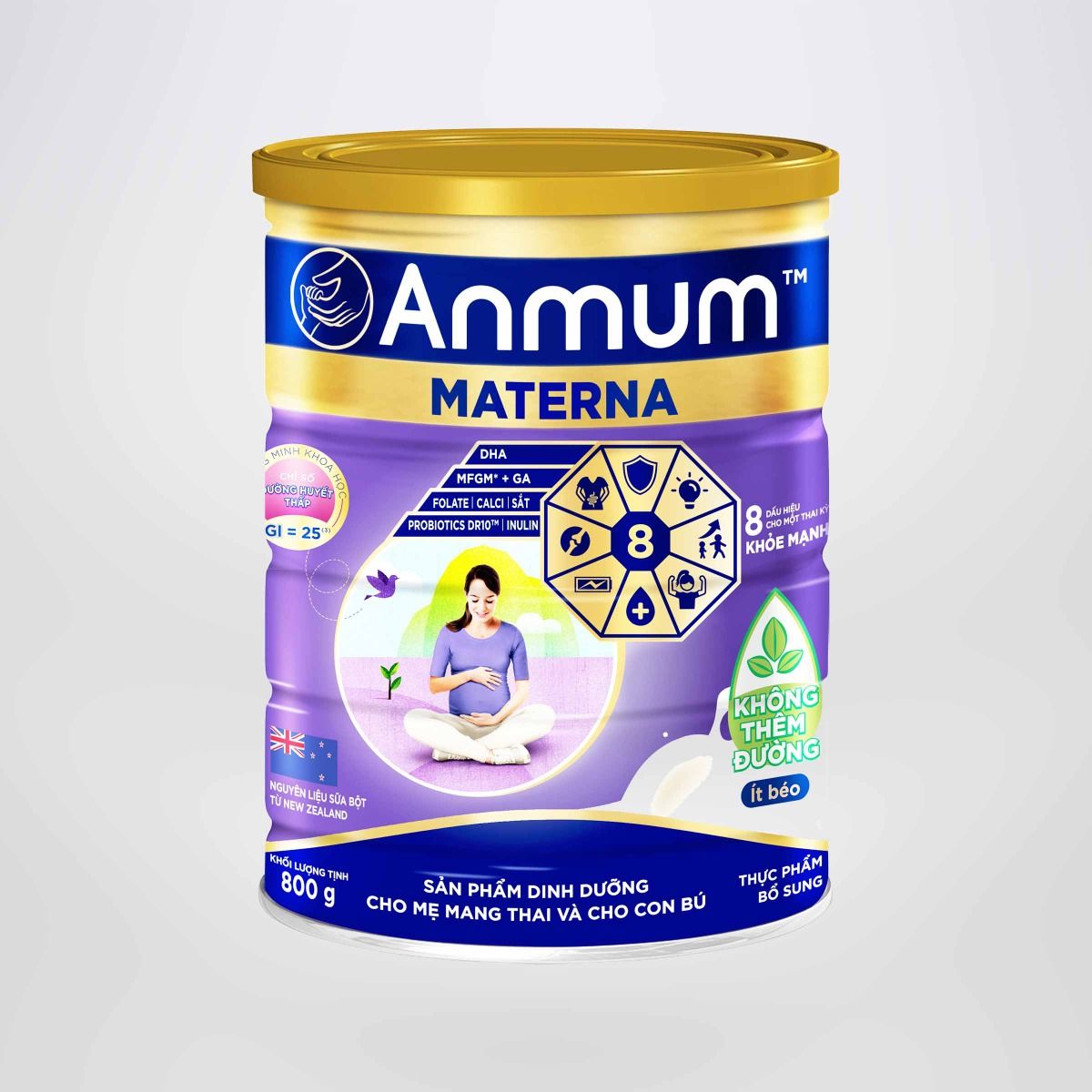 Mua Sản phẩm Sữa Bột Anmum Materna Không Đường Hương Vani 800g chỉ với ...