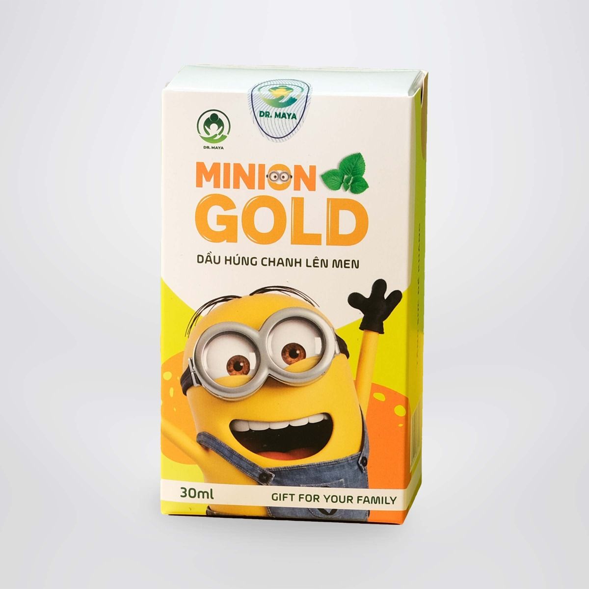 Mua Sản phẩm DầU Húng Chanh Lên Men Minion Gold Dr.Maya 30ml chỉ với ...