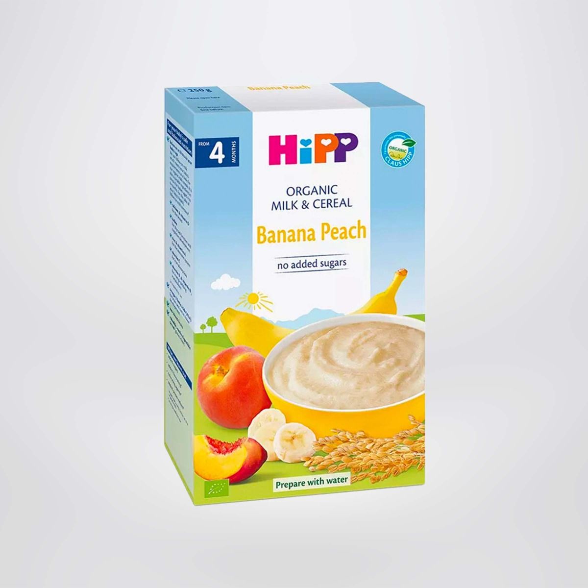 Mua Sản phẩm Bột ăn dặm dinh dưỡng Sữa, Chuối, Đào HiPP Organic 250g ...