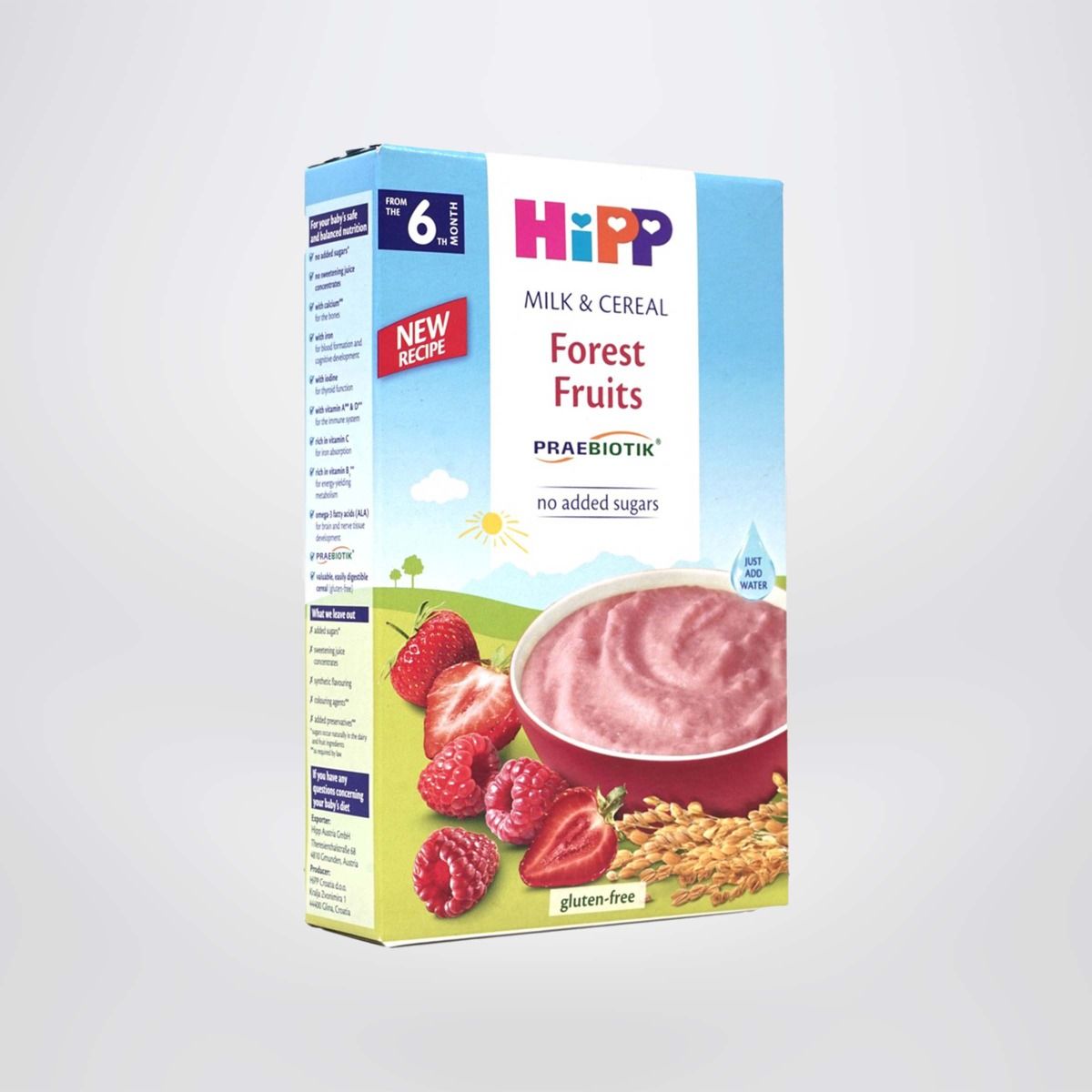 Mua Sản phẩm Bột ăn dặm dinh dưỡng Sữa, Hoa quả rừng HiPP Organic 250g ...