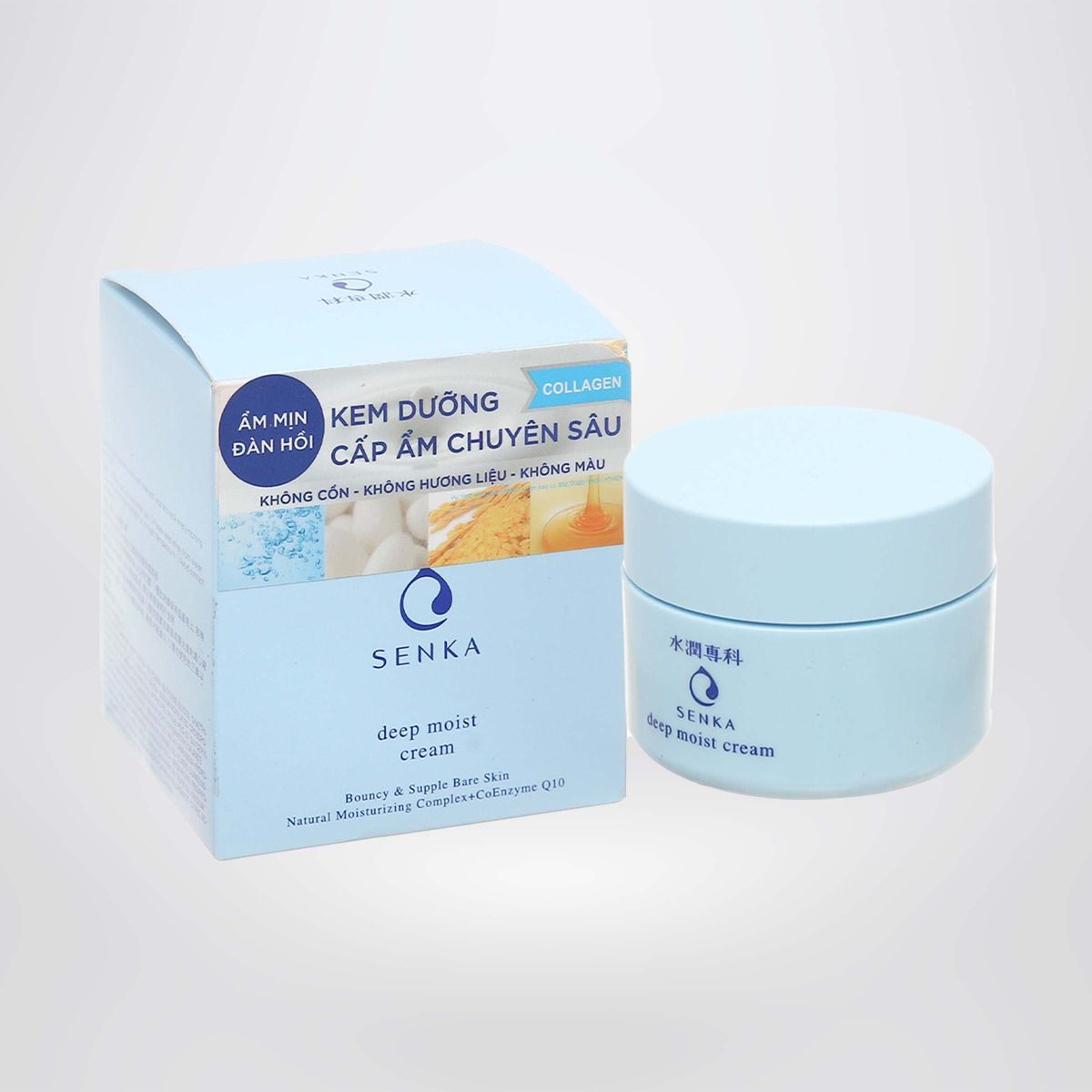Mua Sản phẩm Kem dưỡng Cấp ẩm chuyên sâu Senka Deep Moist Cream 50g chỉ ...