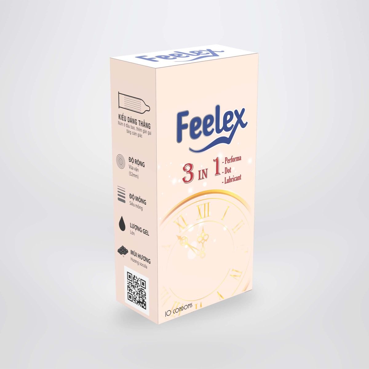 Mua Sản phẩm Bao Cao Su Ozo Feelex Gân Gai chỉ với giá 119,000đ - Cửa ...