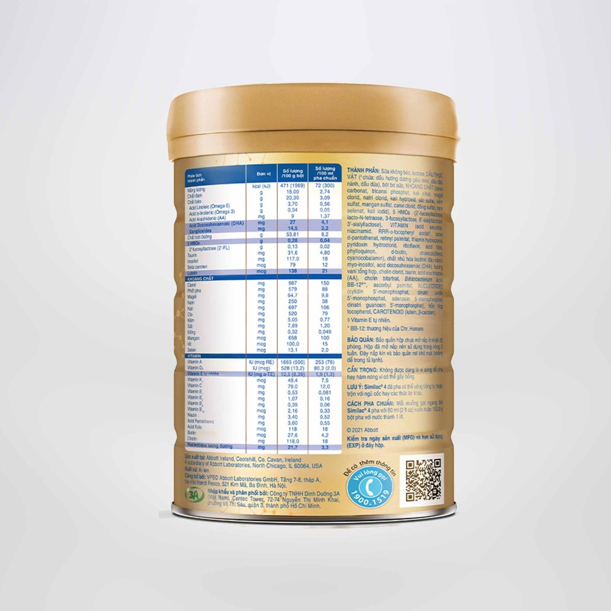 Mua Sản phẩm Sữa bột Similac 4 900g đột phá dinh dưỡng 5G cho trẻ từ 2 ...