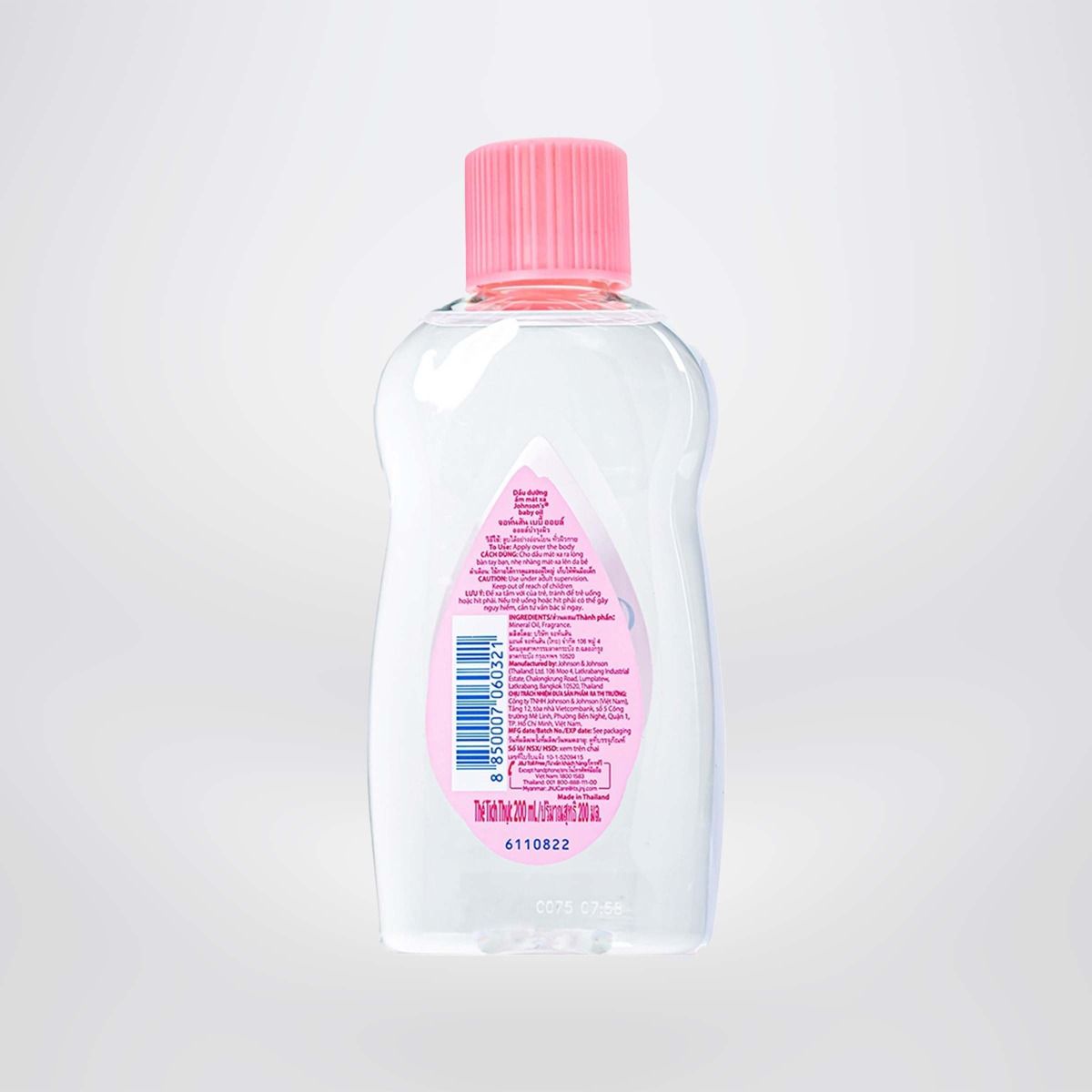 Mua Sản phẩm Dầu mát xa Johnson's Baby Oil 200ml chỉ với giá 100,000đ ...