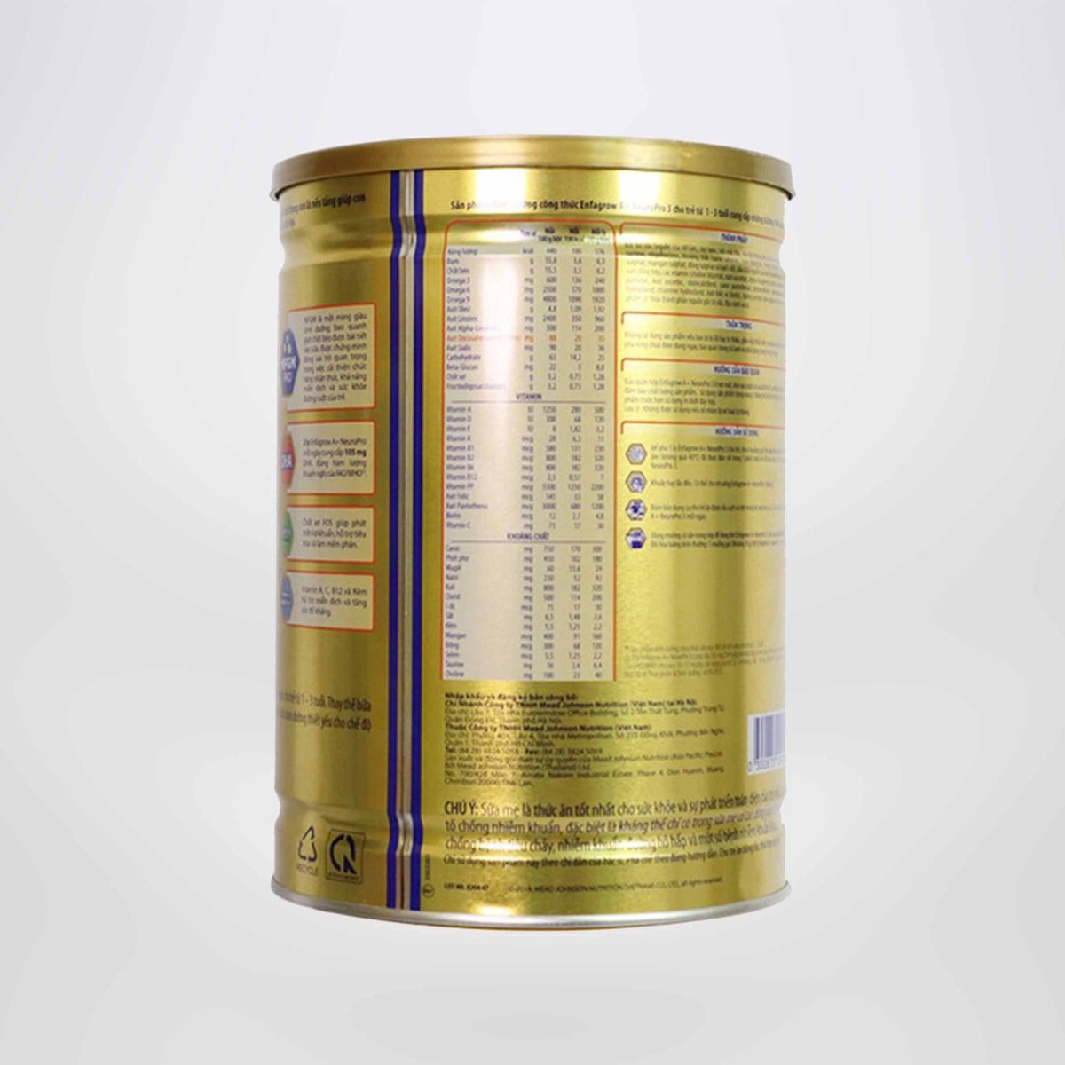 Mua Sản phẩm Sữa bột Enfagrow A+ Neuropro 3 Vị thanh mát 2FL HMO với ...