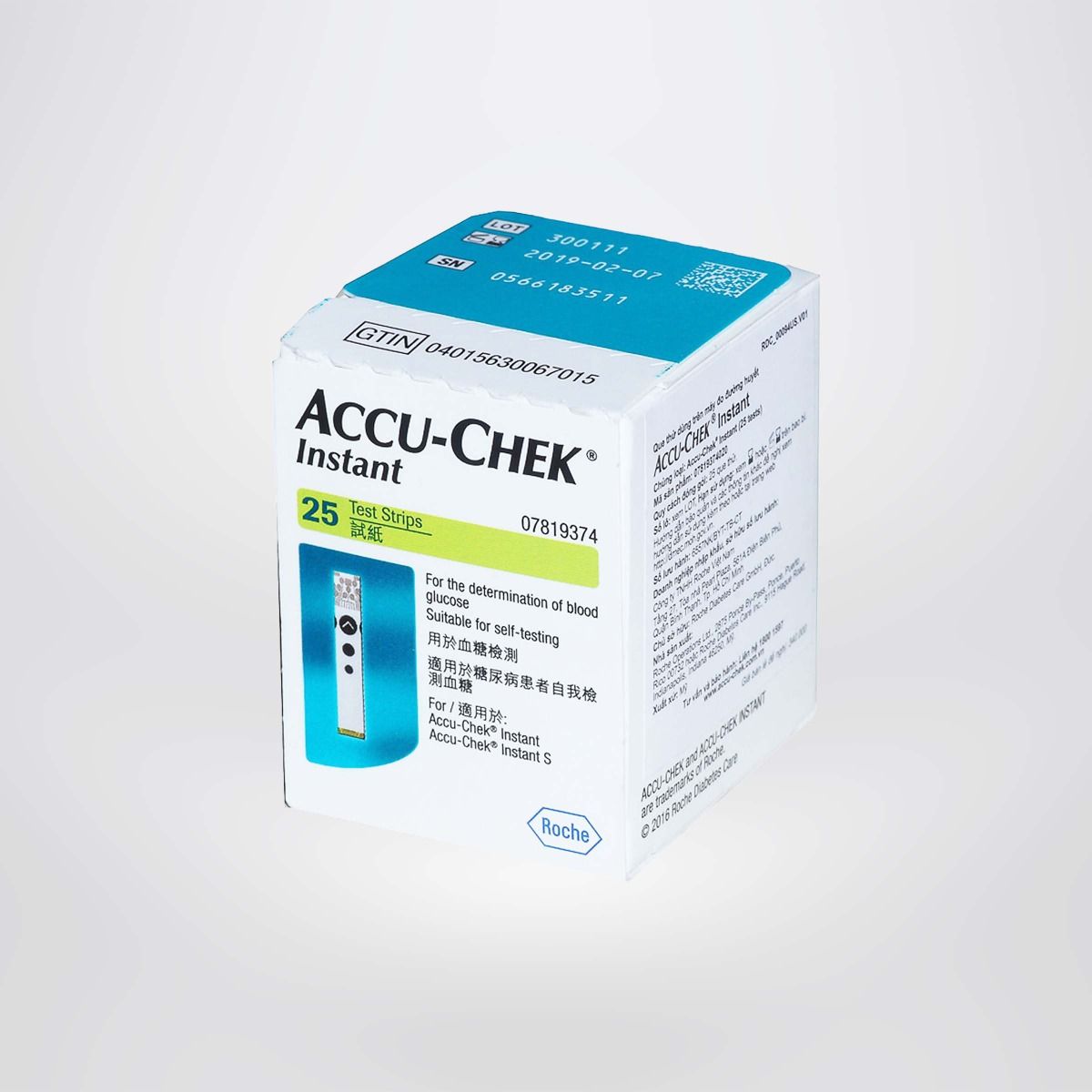 Mua Sản phẩm Que thử đường huyết Accu-Chek Instant hộp 25 que thử chỉ ...